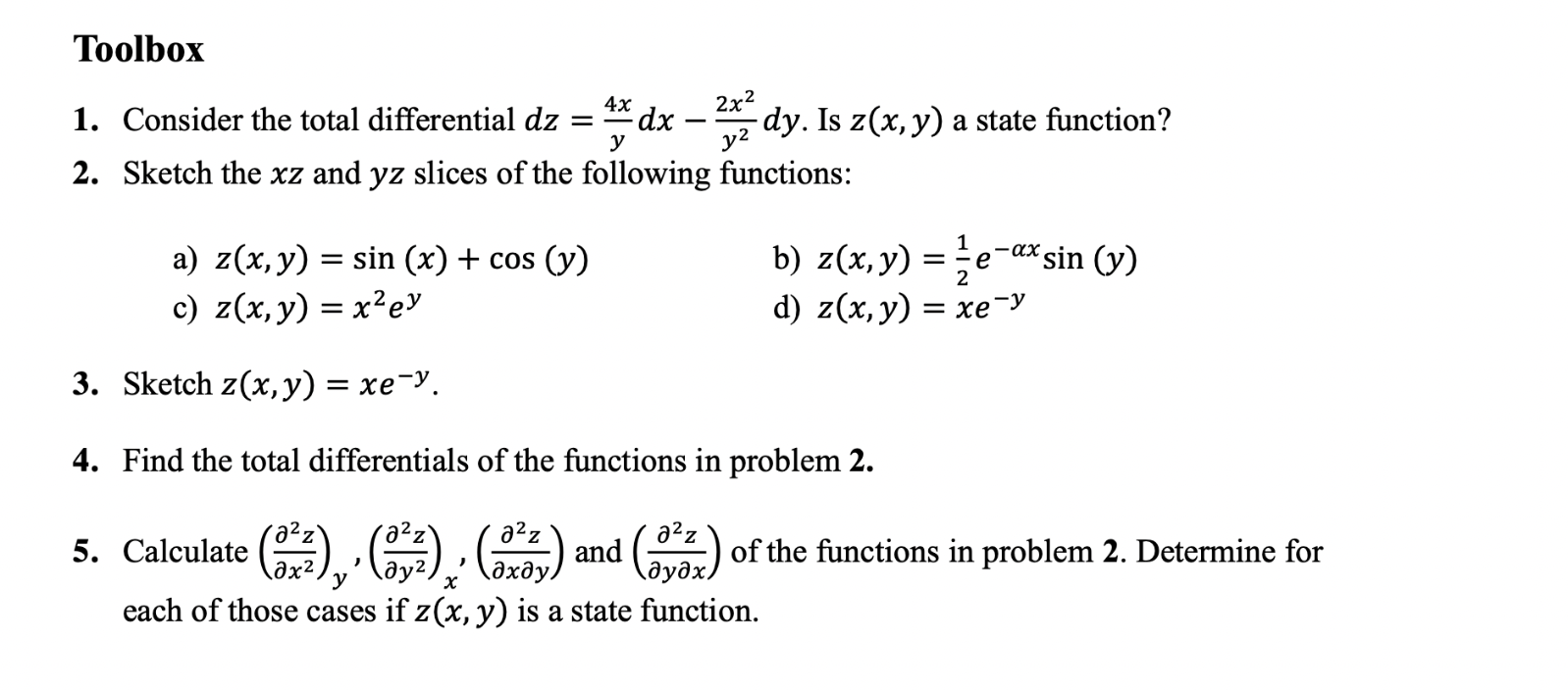 Solved Questions 2-5 please | Chegg.com