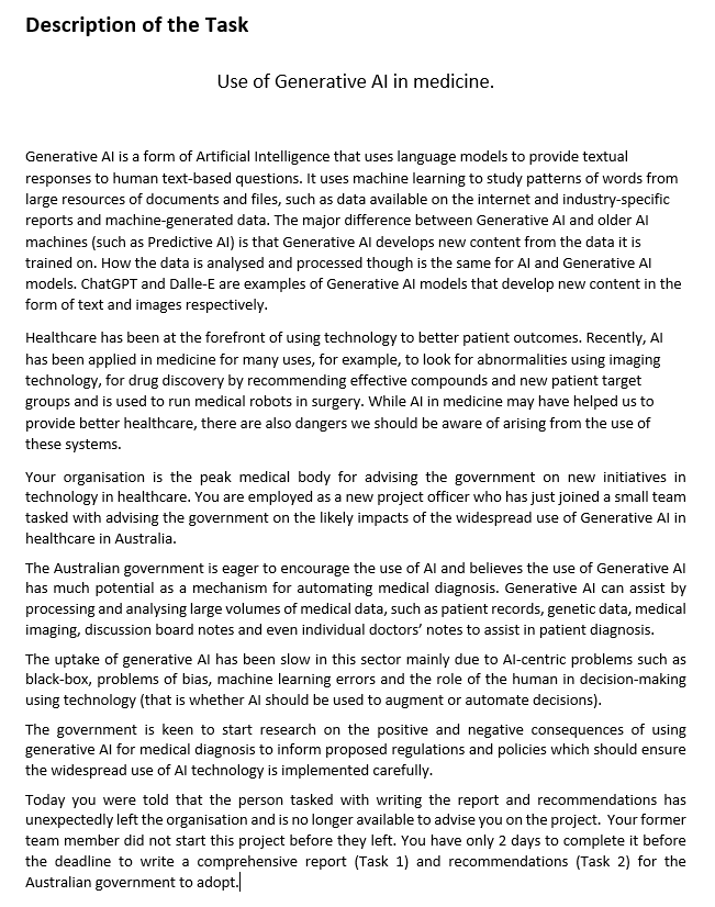 Solved Write a comprehensive report discussing the positive | Chegg.com