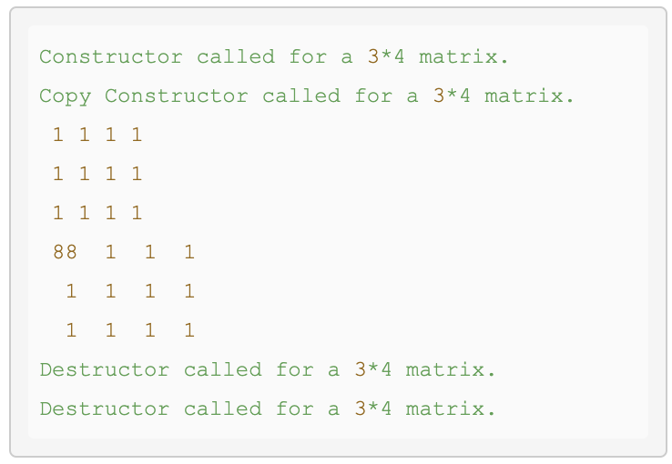 Solved C++ Programming - Matrix (4) - Arbitrary Size Matrix | Chegg.com
