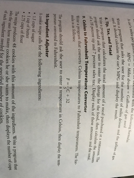 Solved Write a program that calculates the total amount of a | Chegg.com