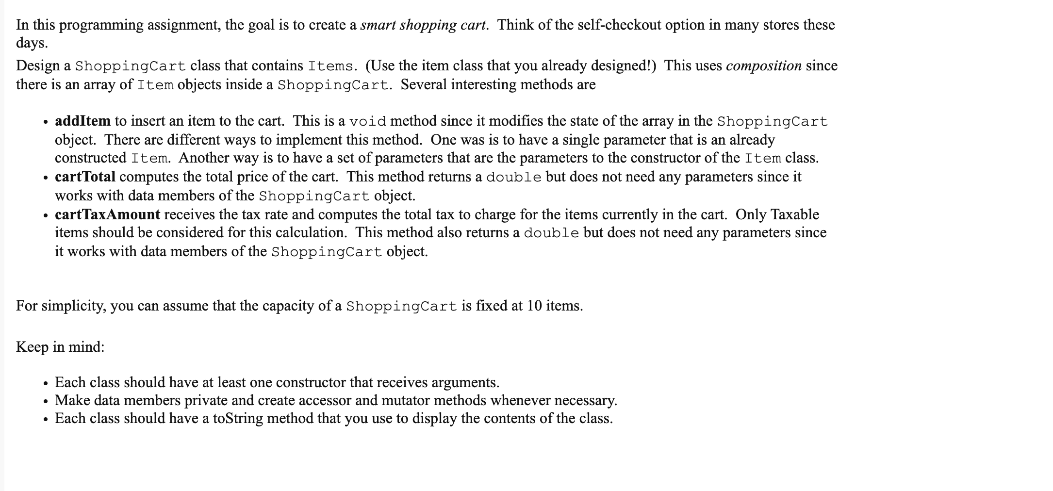 Solved In this programming assignment, the goal is to create | Chegg.com