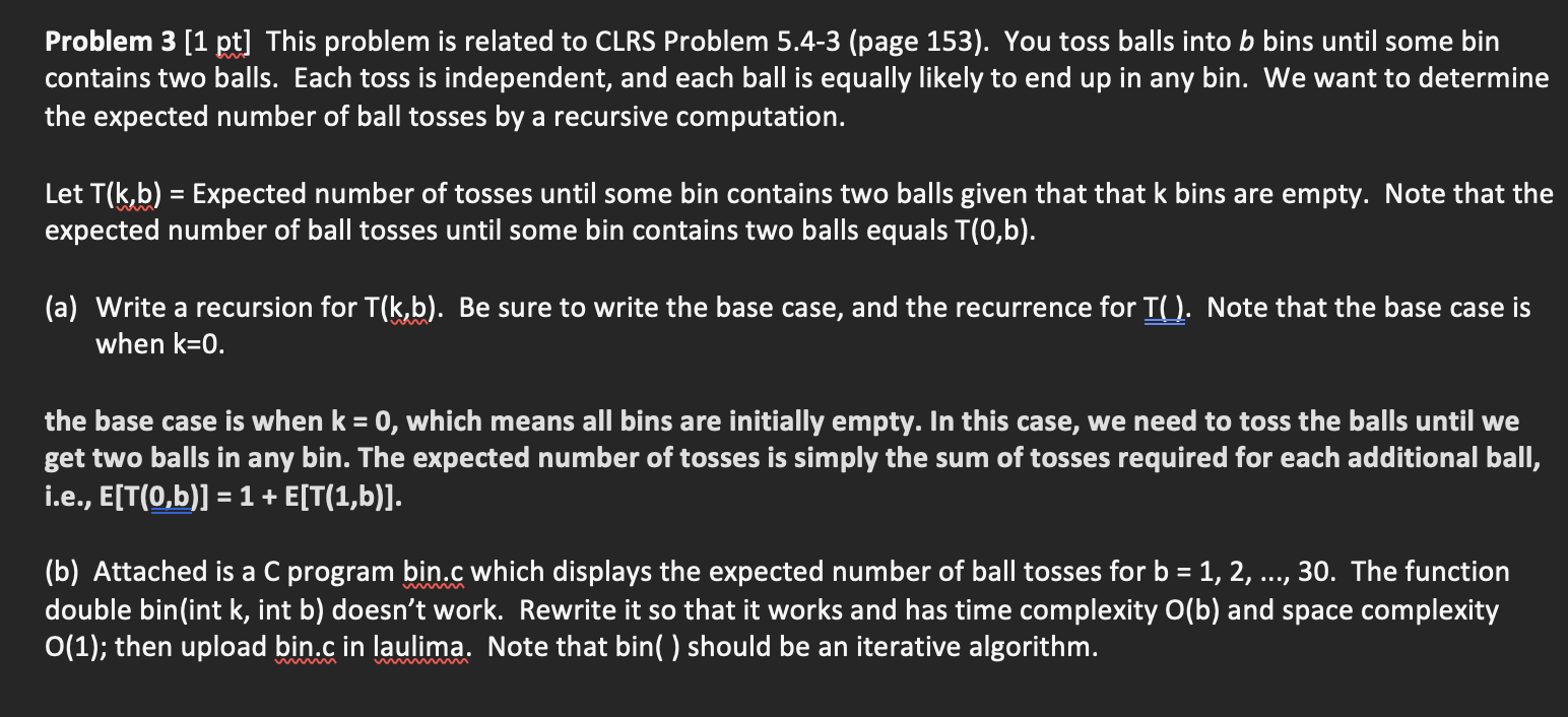 Solved Just need part (b) please!!``` #include | Chegg.com
