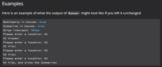 Part 3: Attacking shipsFor this task you will need to | Chegg.com