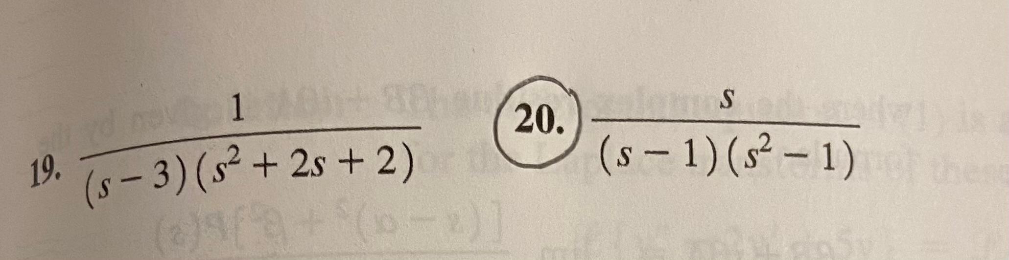 Solved 7.4 EXERCISES In Problems 1-10, determine the inverse | Chegg.com