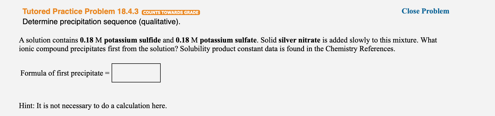 Solved Close Problem Tutored Practice Problem 18 4 3 Counts