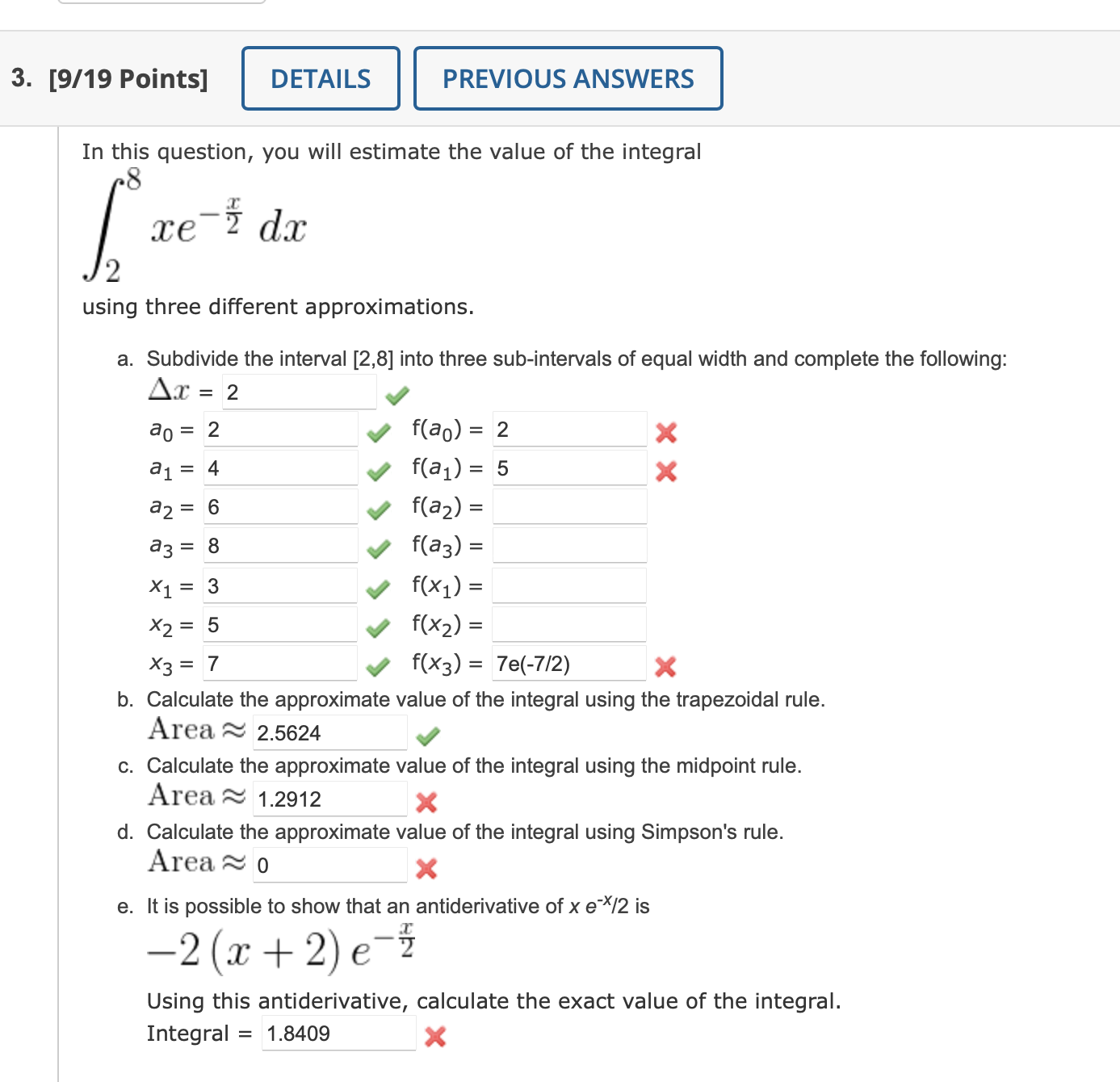 Solved In this question, you will estimate the value of the | Chegg.com
