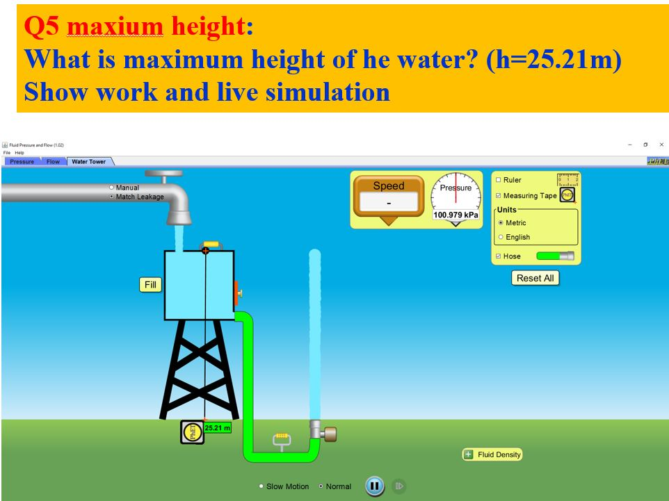 Solved Q5 maximum height: What is maximum height of the | Chegg.com