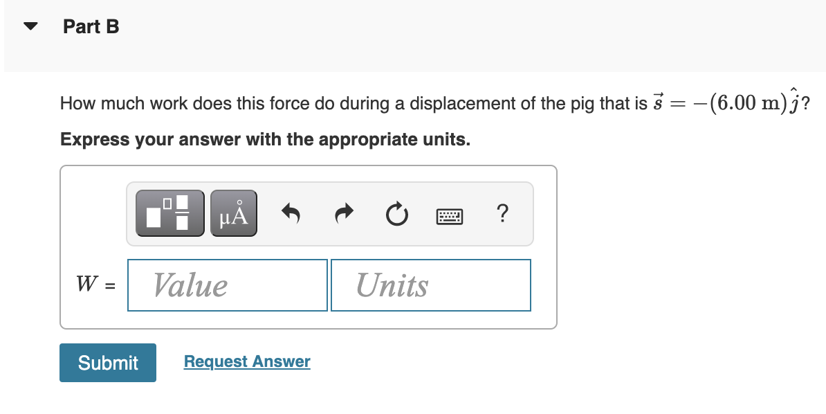 Solved On a farm, you are pushing on a stubborn pig with a | Chegg.com
