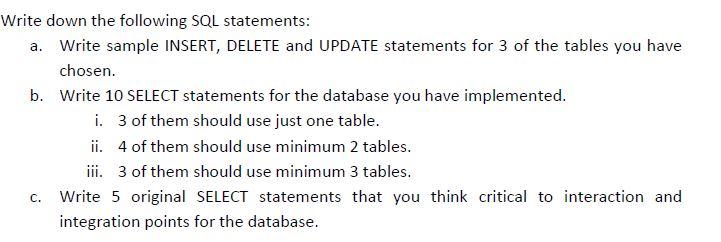 Solved In this project, you will design a database model for | Chegg.com