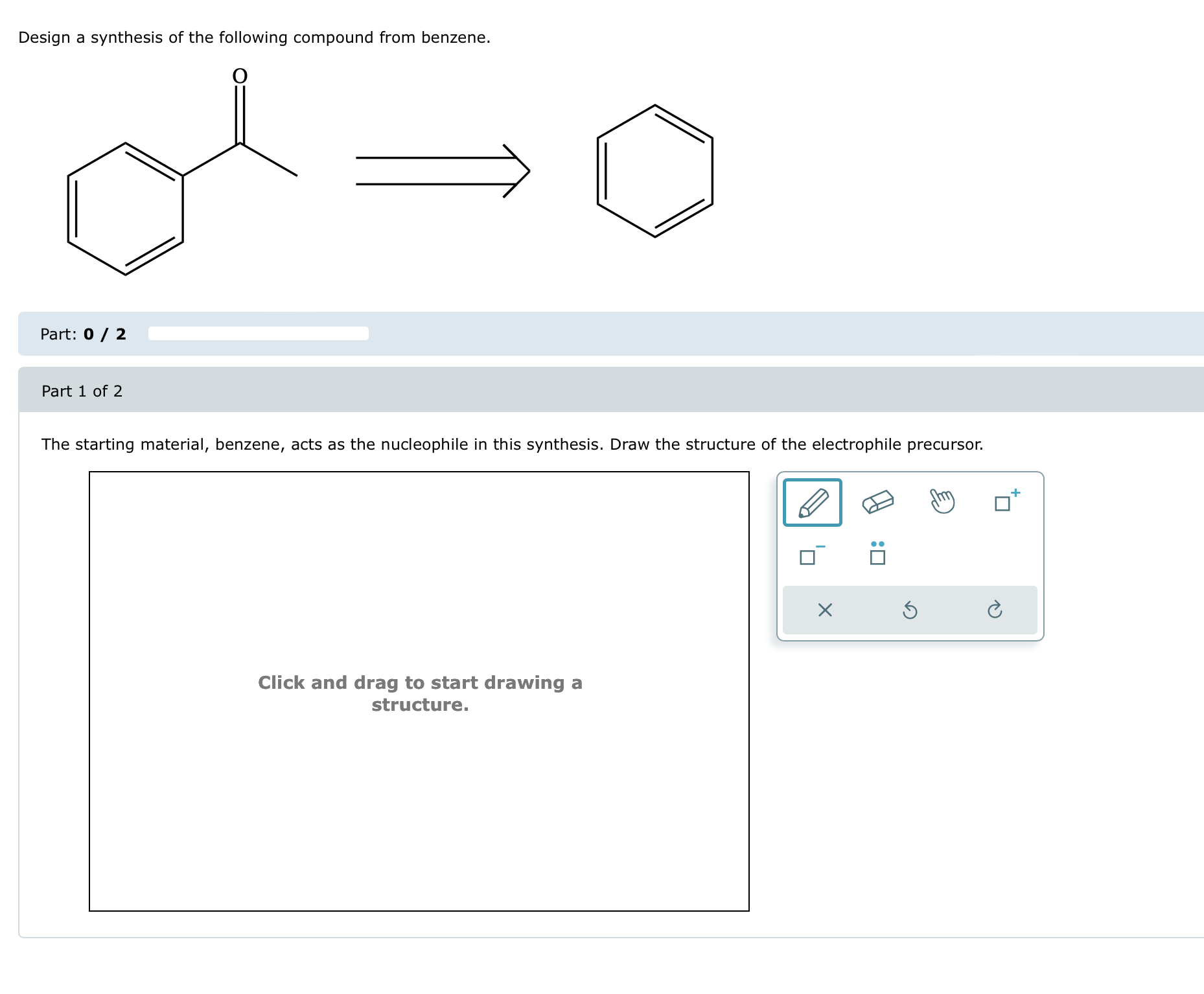 Solved Design a synthesis of the following compound from | Chegg.com
