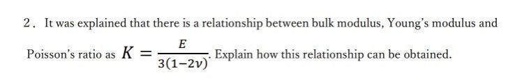 Solved 2. It was explained that there is a relationship | Chegg.com