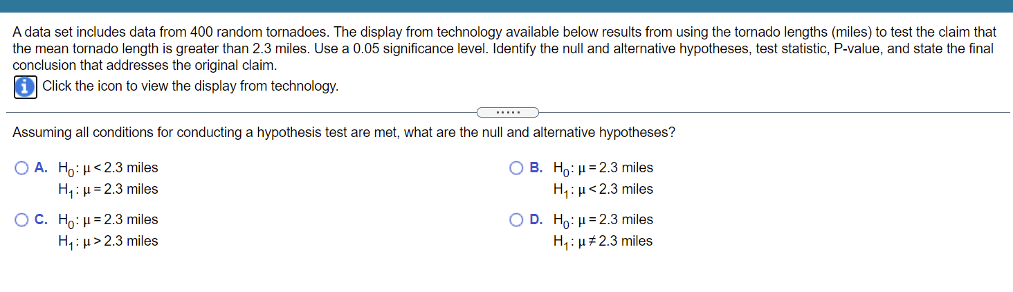 Solved A data set includes data from 400 random tornadoes. | Chegg.com