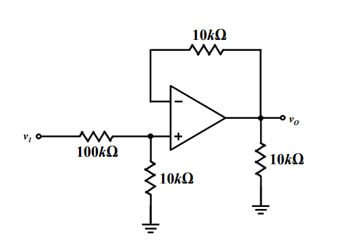 Solved Find the value of vo as a function of the input | Chegg.com