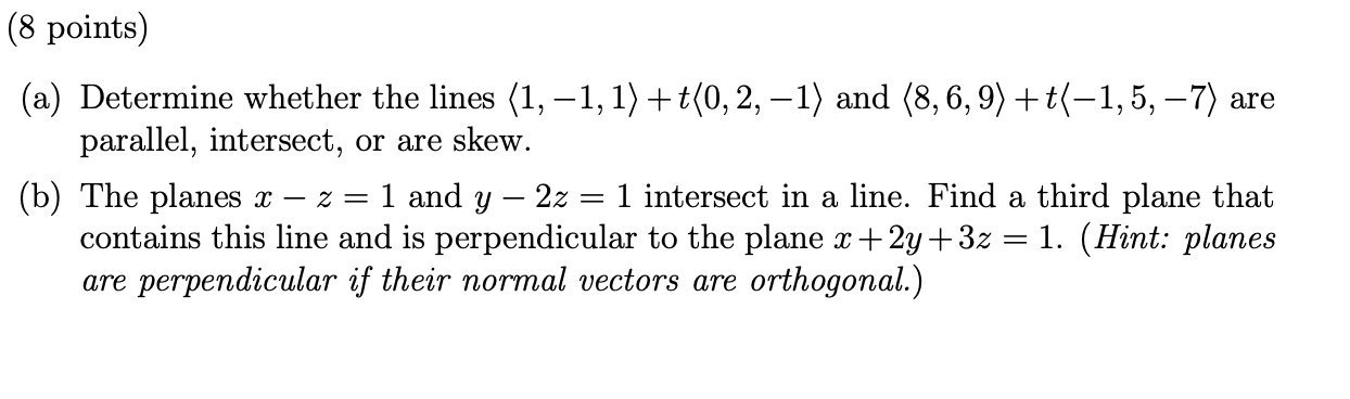 Solved 5. (4 points) For each quadratic equation below, | Chegg.com