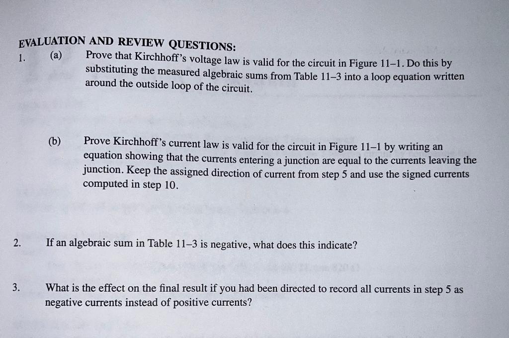 Solved EVALUATION AND REVIEW QUESTIONS: 1. (a) Prove that | Chegg.com