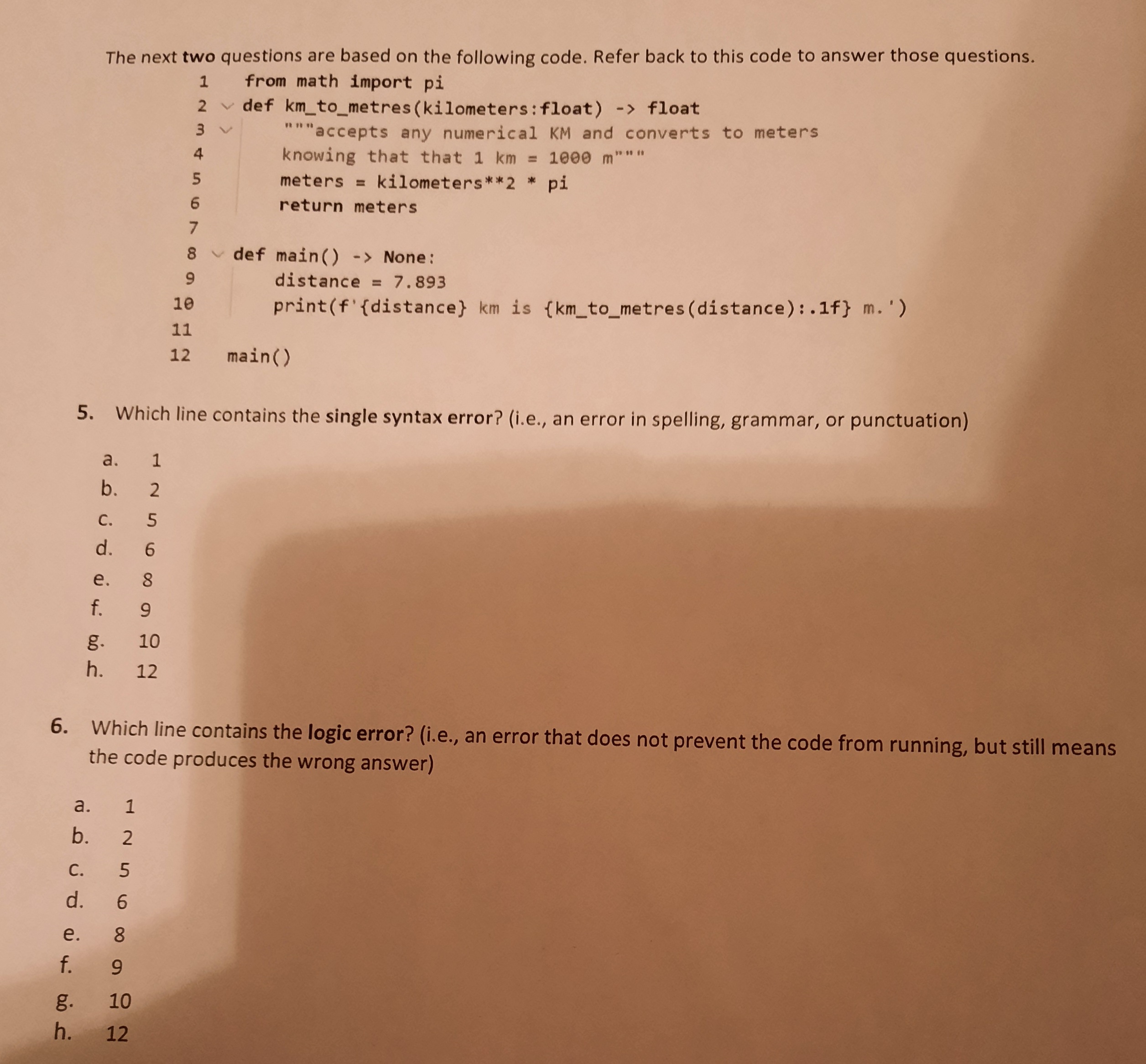 Solved Please choose the correct answers for the questions | Chegg.com