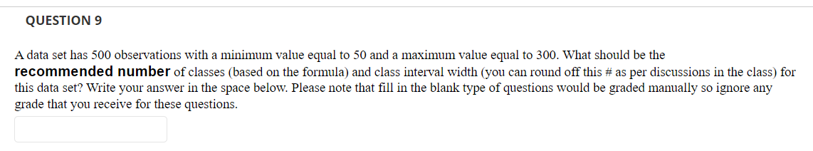 Solved A data set has 500 observations with a minimum value | Chegg.com