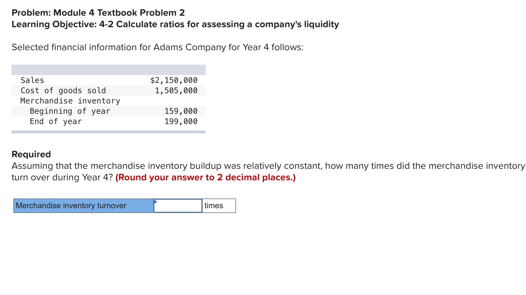 Solved Problem: Module 4 Textbook Problem 2 Learning | Chegg.com