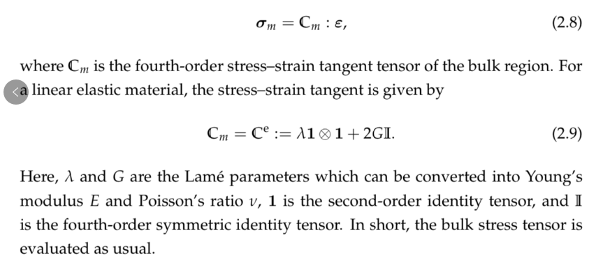 Solved I know the tensor form of Hooke's law with Lame | Chegg.com