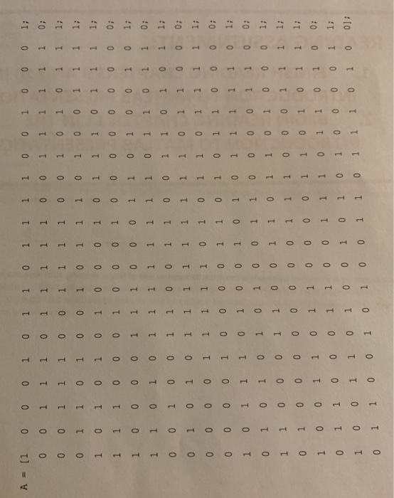 Solved Exercise 6 5 Pts Consider The Matlab Code Shown 