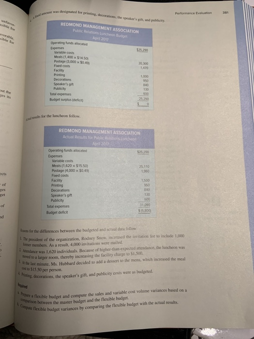 Solved Problem 8-19A Analyzing not-for-profit entity | Chegg.com