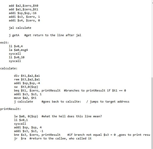 \#DRAW A FLOWCHART FOR THE MIPS ASSEMBLY LANGUAGE | Chegg.com