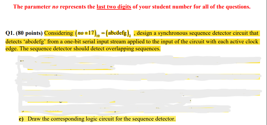 Solved (Ex: for 122202099 / (99)10 = (63)16, ﻿no=63 ﻿H)NOTE: | Chegg.com