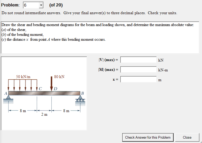 Solved Problem: (of 20) Do not round intermediate answers. | Chegg.com