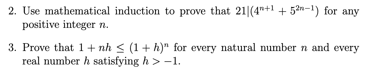 Solved Use mathematical induction to prove that | Chegg.com