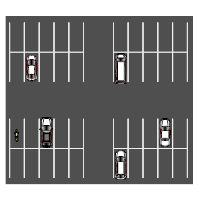 Solved web programming (html & css) Parking lot design | Chegg.com