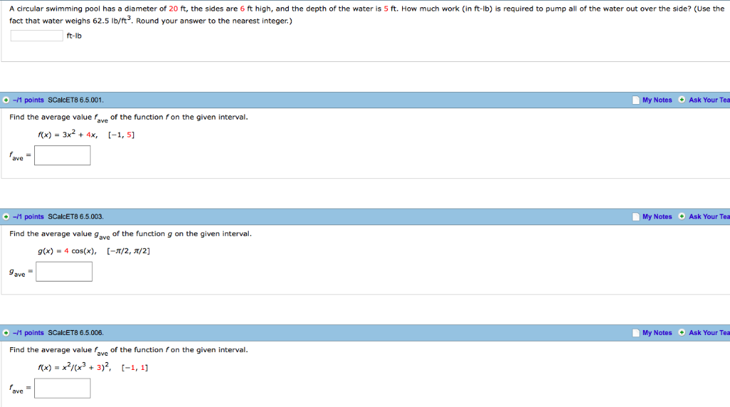 Solved A circular swimming pool has a diameter of 20 ft, the | Chegg.com