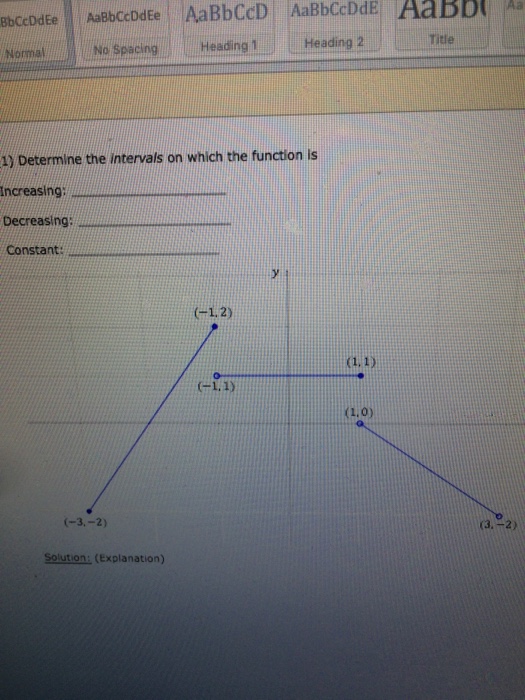 Solved DdEe Normal No spacing Heading 1 Heading 2 Title 1) | Chegg.com