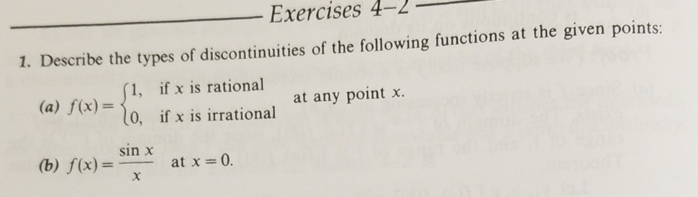 Solved Exercises 4-2 1. Describe the types of | Chegg.com