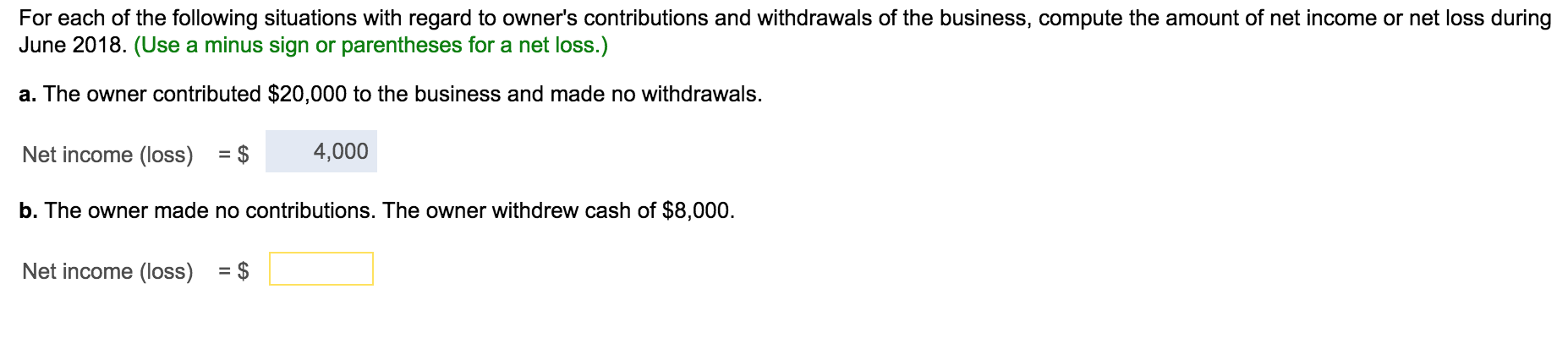 Solved For each of the following situations with regard to | Chegg.com