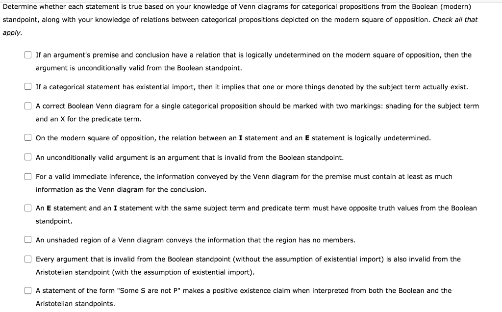 Determine whether each statement is true based on | Chegg.com