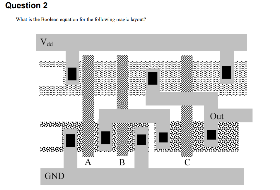 Solved Question 2what Is The Boolean Equation For The