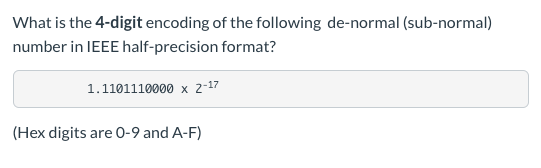 Solved What is the 4-digit encoding of the following | Chegg.com
