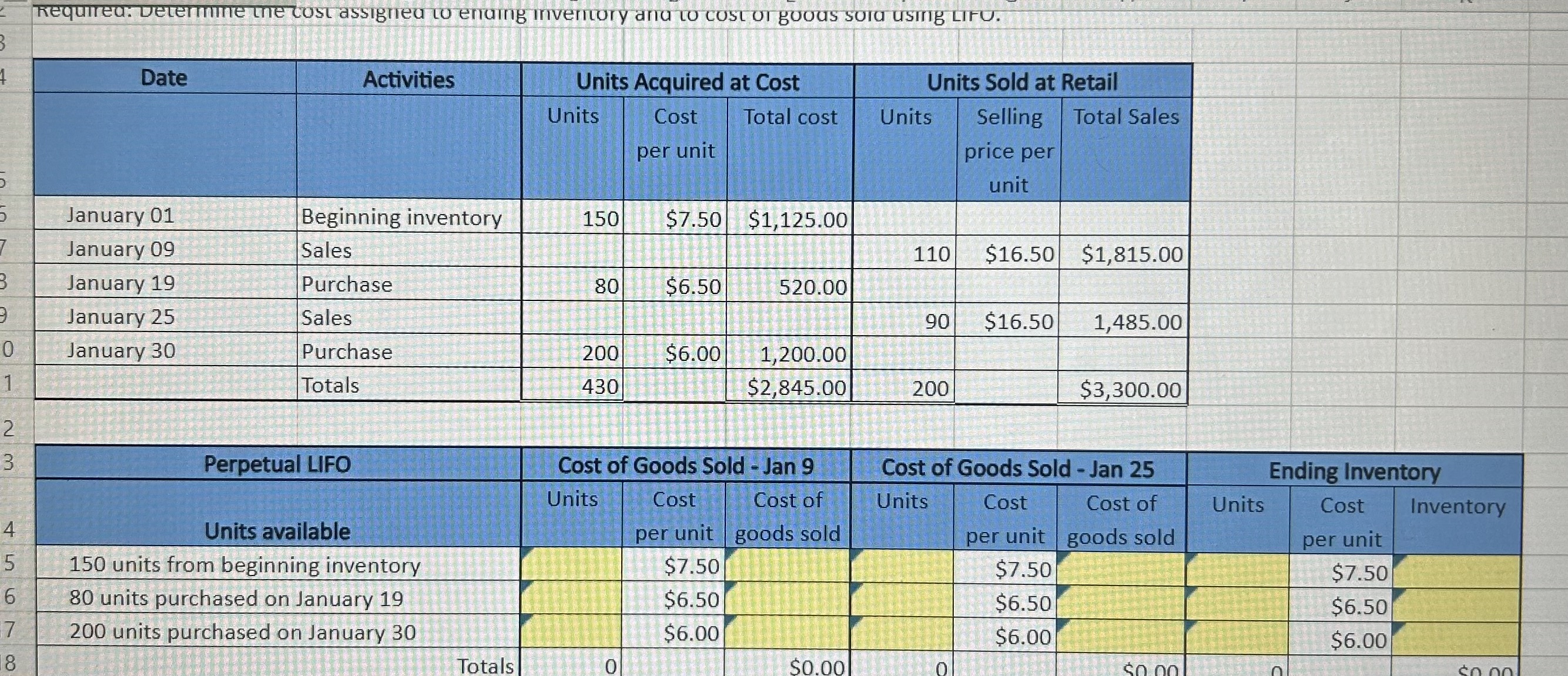 Solved Calculation Mode: Automatic Workbook Statistics | Chegg.com
