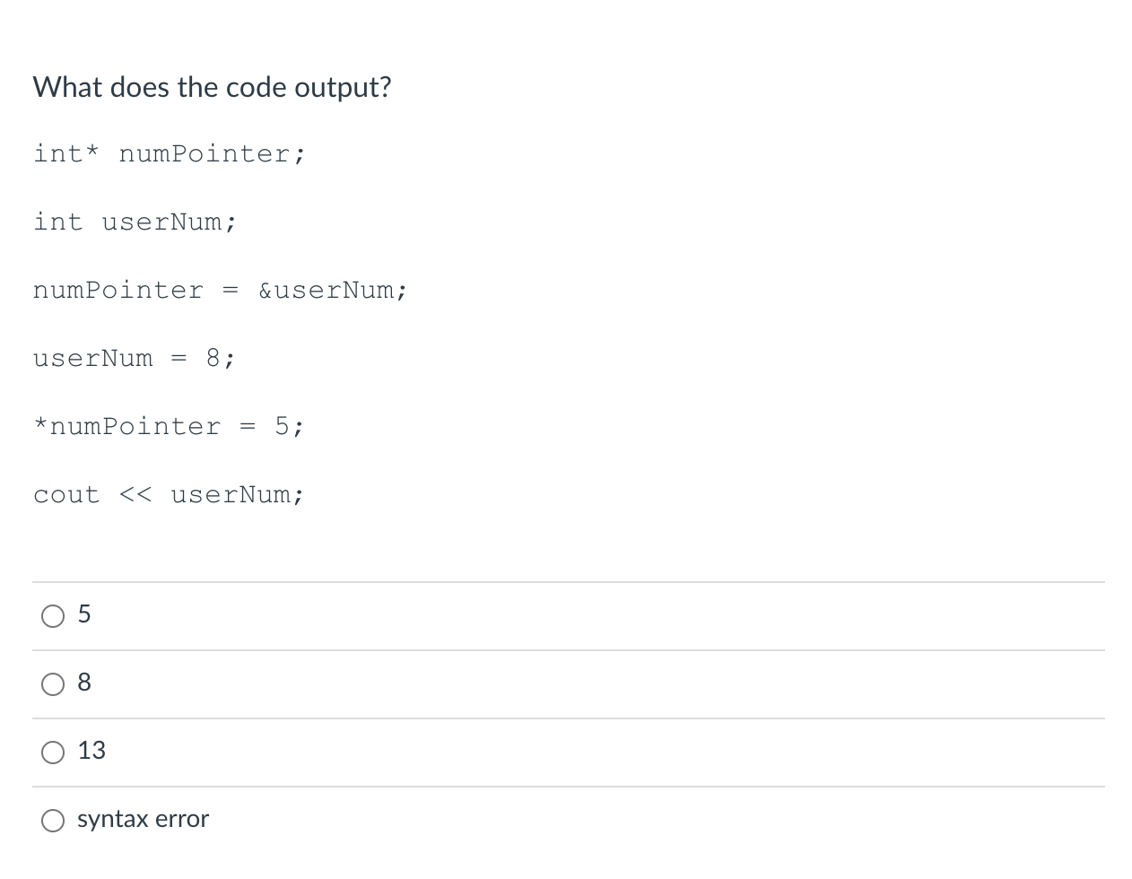 solved-what-does-the-code-output-int-numpointer-int-chegg