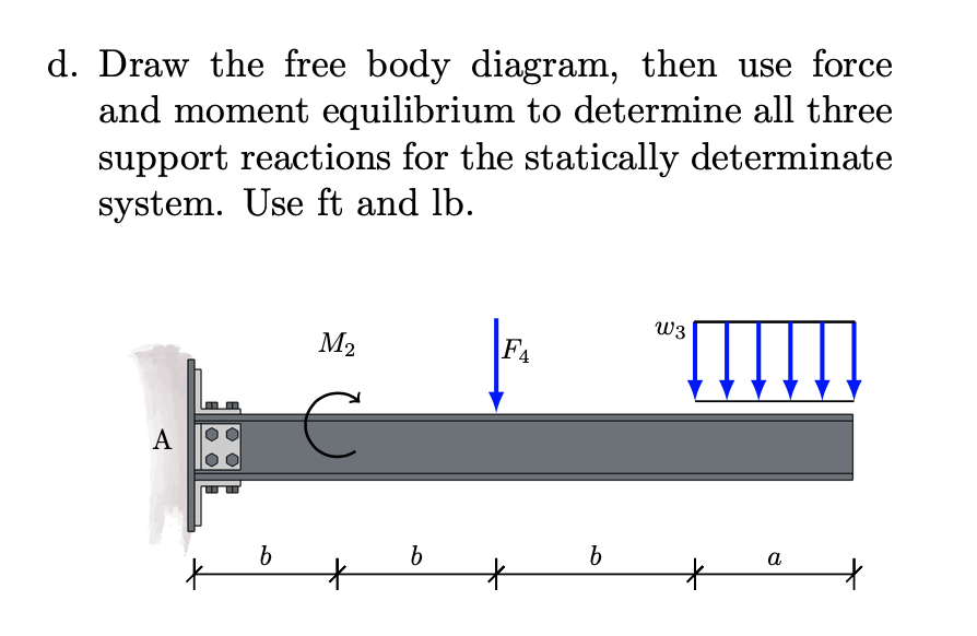 Solved Draw the free body diagram, then use force and | Chegg.com