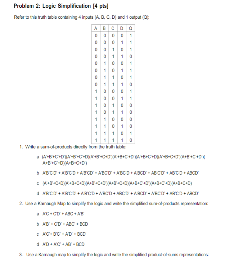 Solved Consider the circuit below. All inputs (A, B, S0, S1, | Chegg.com
