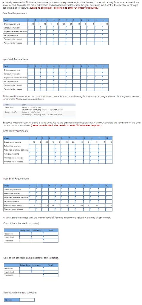Solved Analytics Exercise 21-3 (Algo) Recently, Phil Harris, | Chegg.com