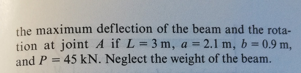 Solved (b) Detcl 9.3 Deflections by Integration of the | Chegg.com