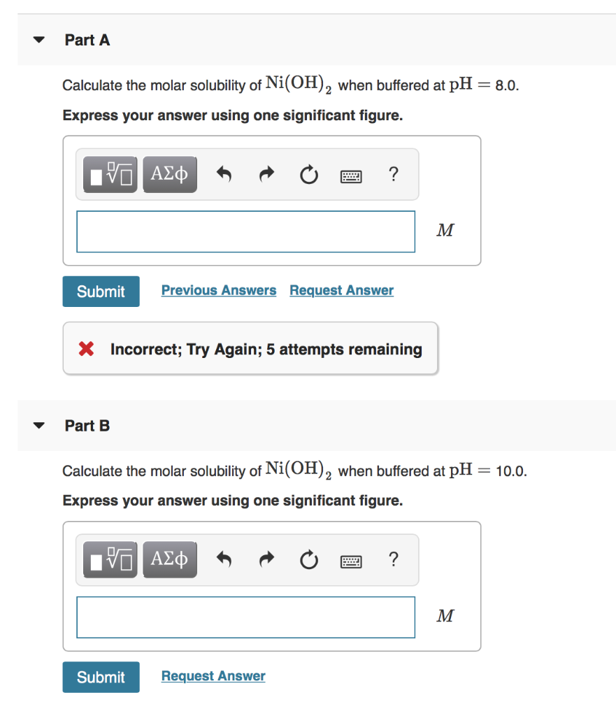 Solved Review| Constants| Periodic Table The Ksp of nickel | Chegg.com