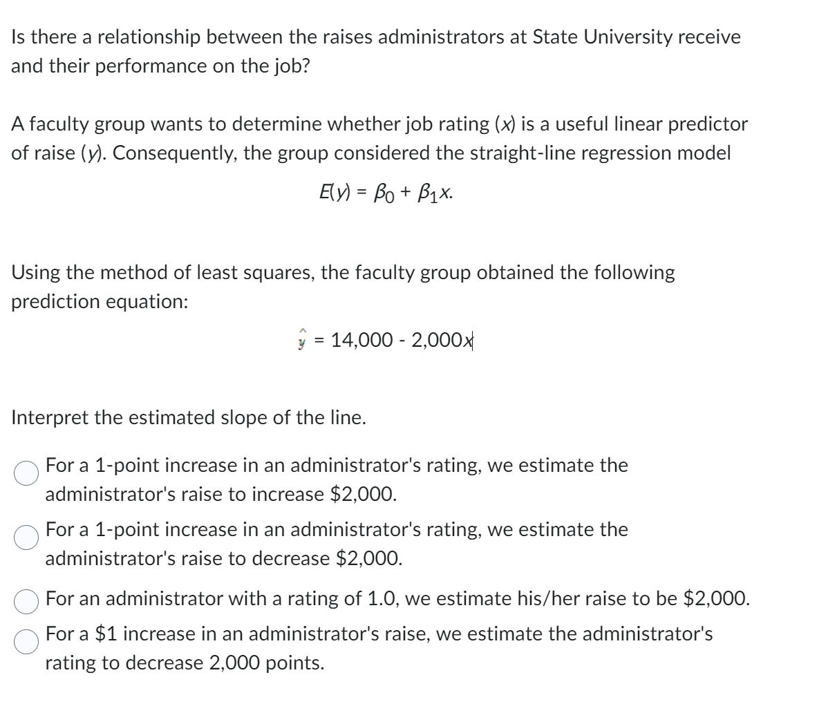 Solved Is there a relationship between the raises | Chegg.com