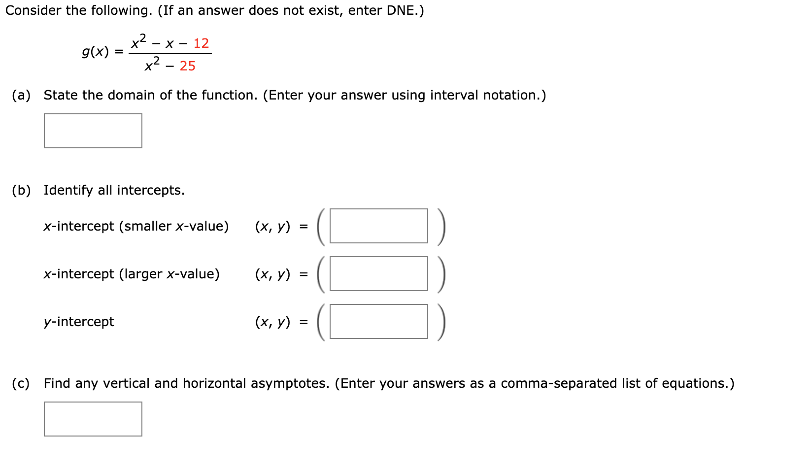 Solved Consider the following. (If an answer does not exist, | Chegg.com