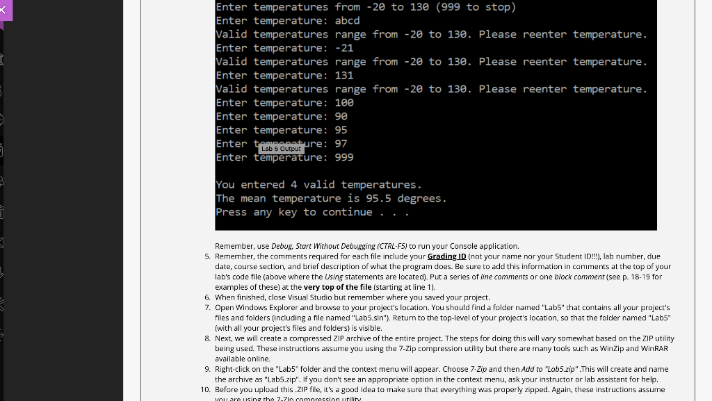 Solved Write an application that solves Programming Exercise | Chegg.com