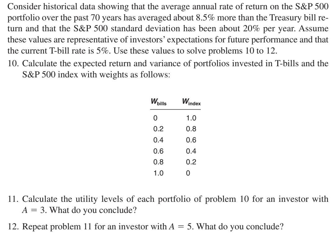 Solved Consider historical data showing that the average | Chegg.com