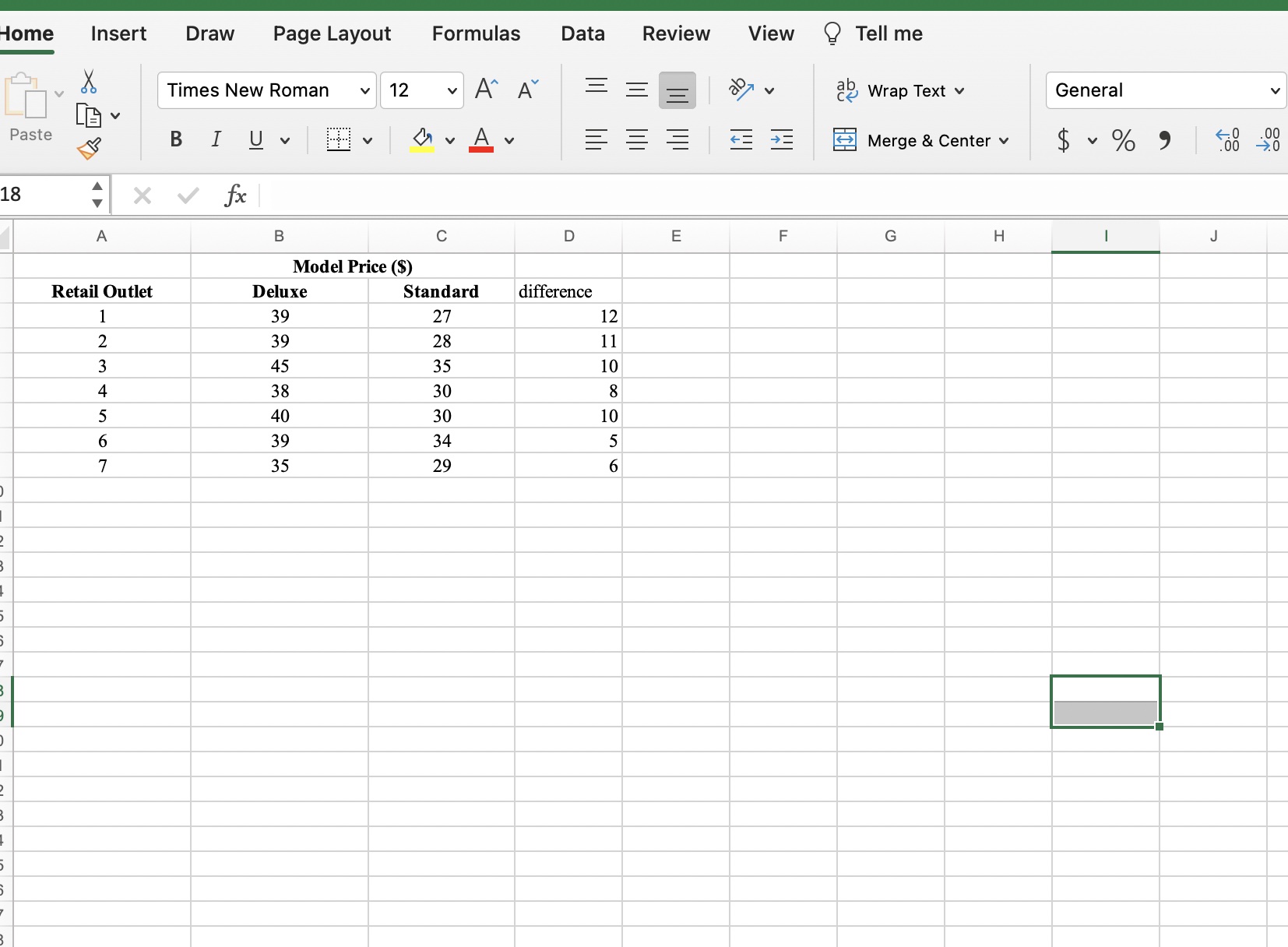 Solved Home Insert Draw Page Layout Formulas Data Review | Chegg.com