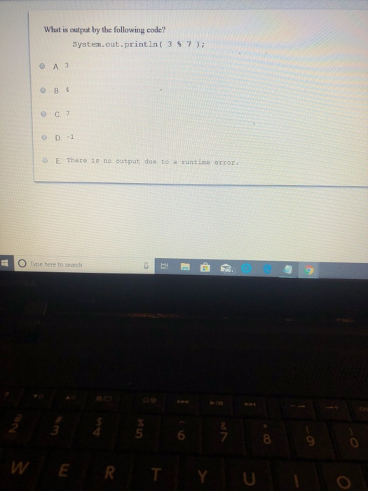 Solved Consider the following code segment. The code is | Chegg.com